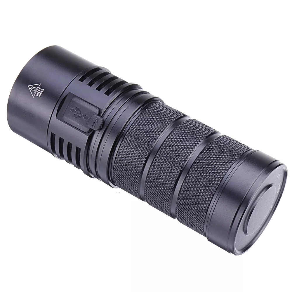 3000 Lumens Xpl2 Led Rechargeable Flashlight 18650 Battery Outdoor ...