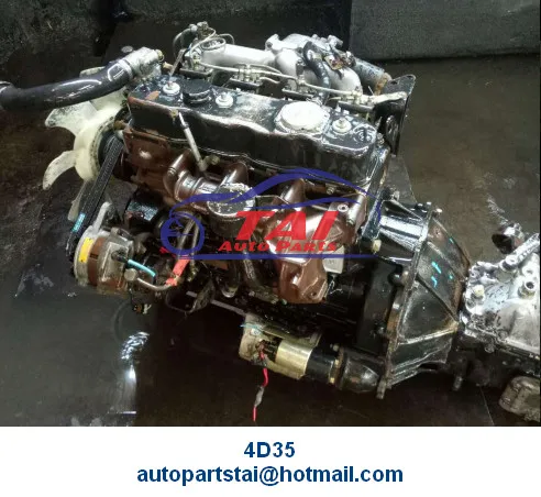 Japan Original Used Diesel Engine 4d35 Engine With Gearbox For ...