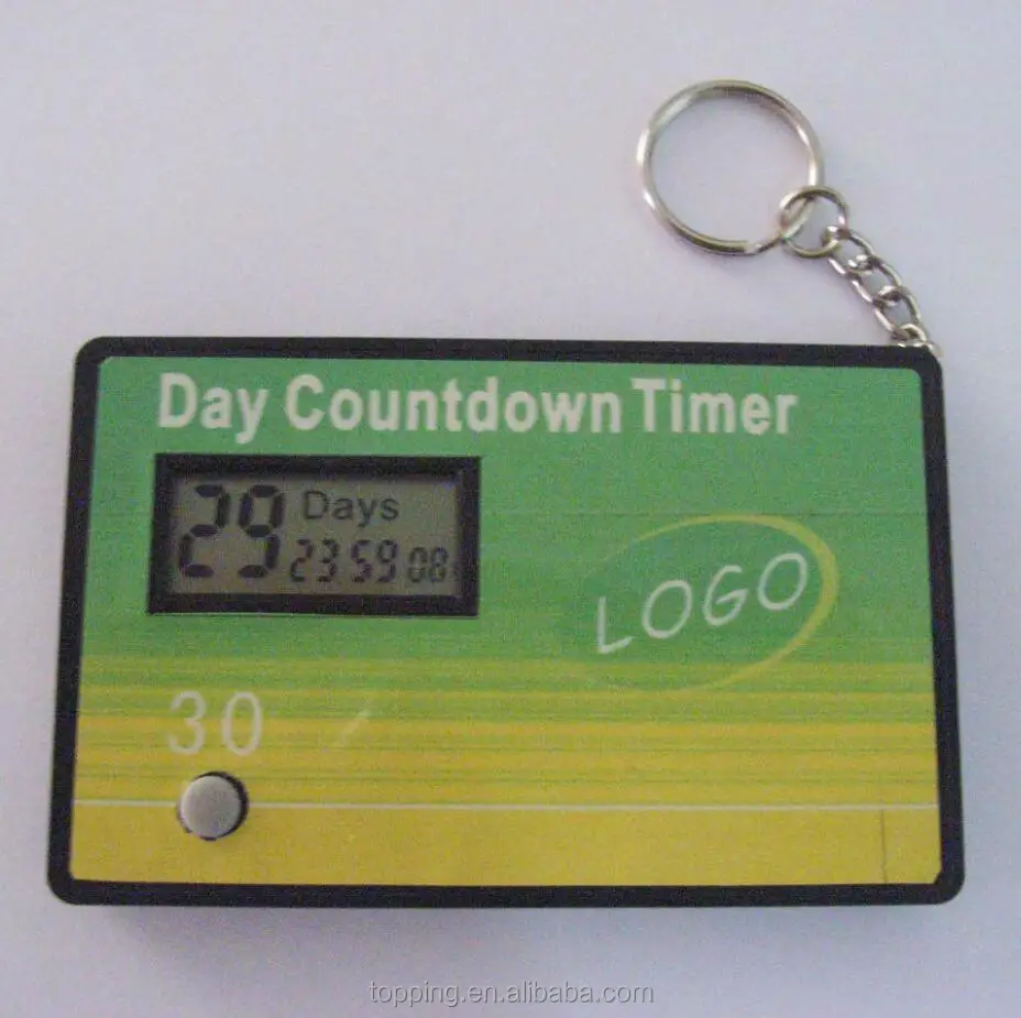 Colorful Countdown Timer With Keychain Buy Electric Countdown Timer