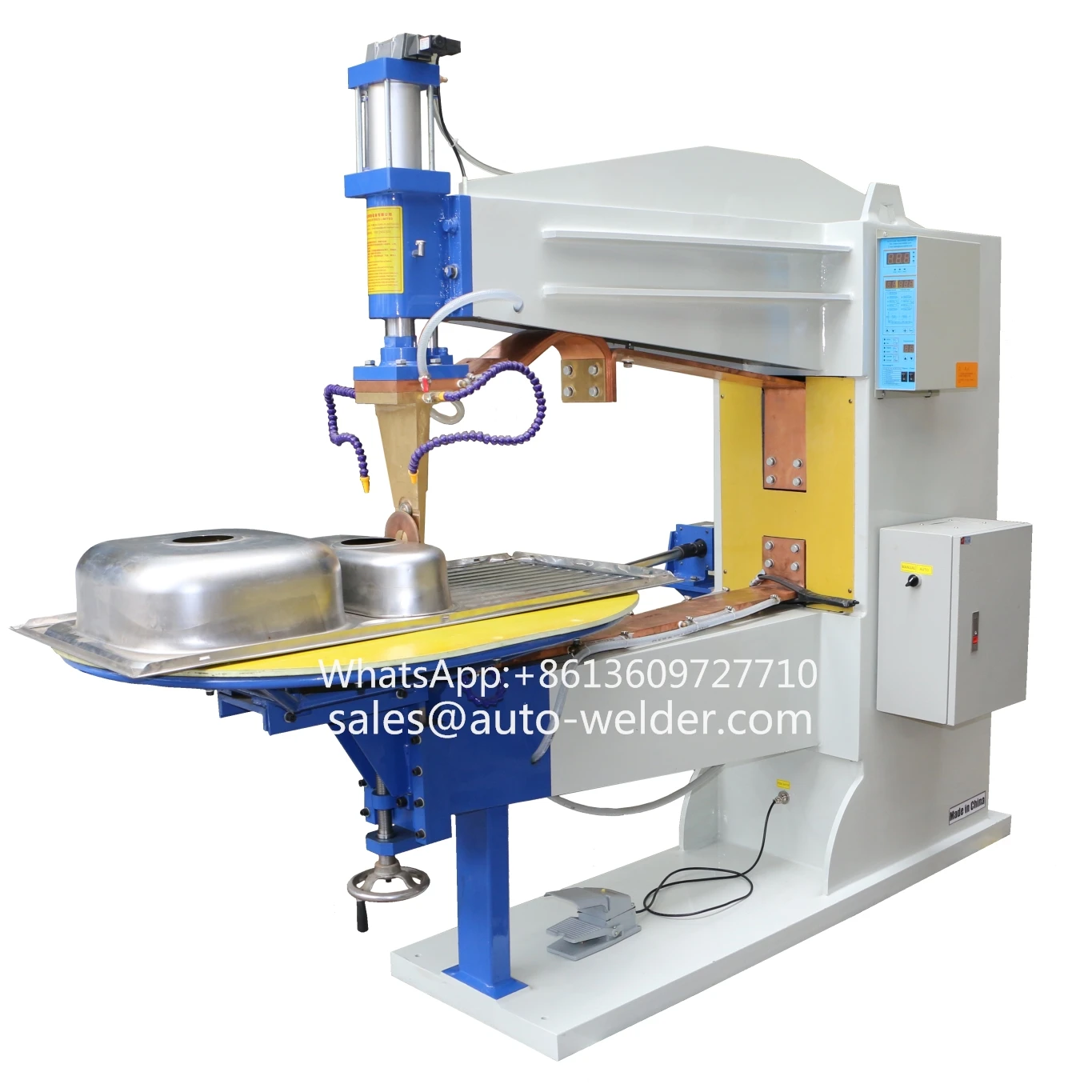 Fn-100k Stainless Steel Sink Rolling Seam Welding Machine Sink ...