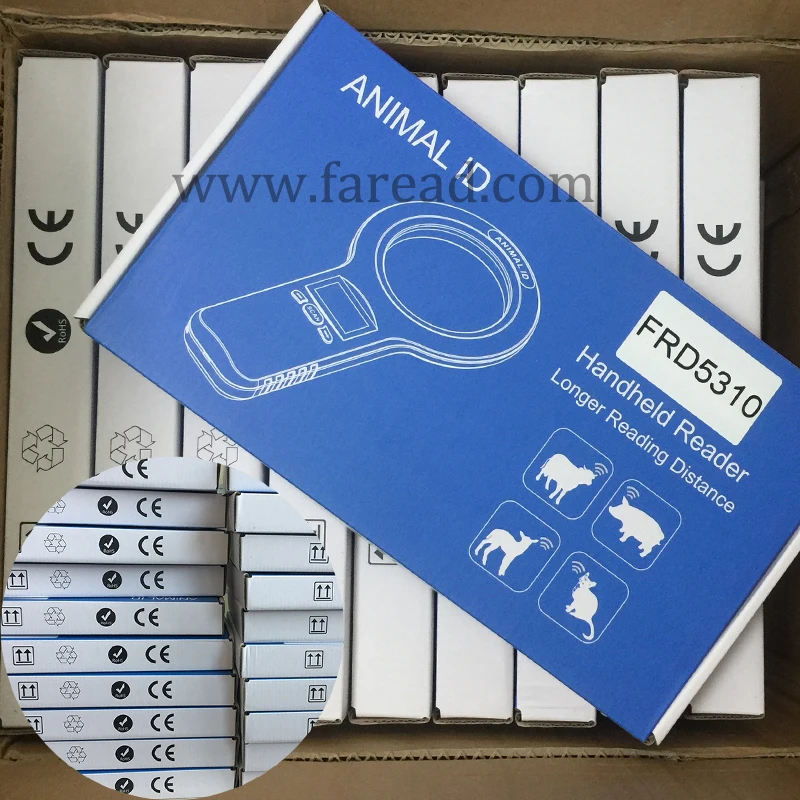 134.2khz Animal Chip Rfid Reader For Pets 125khz Ear Tag With Rfid ...