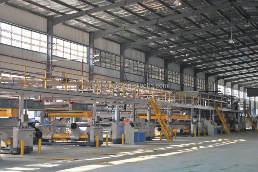 3/5ply Corrugated Cardboard Production Line For Corrugated Box ...