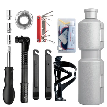 Bike Tool Storage Bottle Multi Tool For Bicycle With Pump/puncture ...
