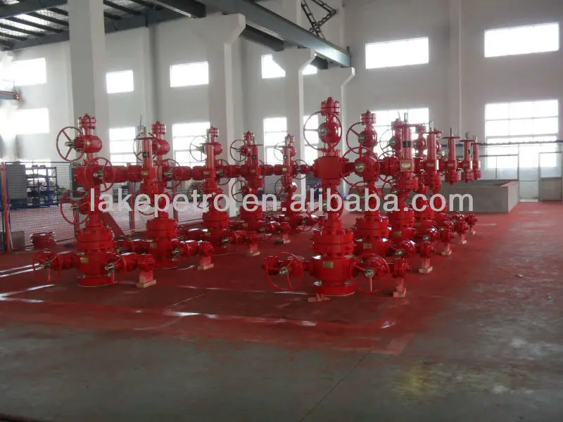 Api 6a Wellhead & X-mas Tree For Oil And Gas Well Api Oil Production ...