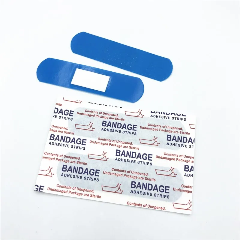 New Products Medical Blue Metal Detectable Band Aids For Food| Alibaba.com