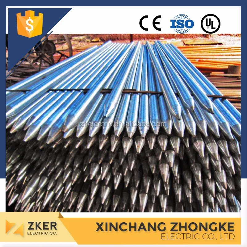 Galvanized Steel Rods - Durable Earth Grounding Solutions