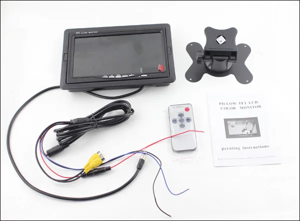 Pz Ahd 7 Inch Rear View Back Up Camera Lcd Car Monitor For Bus Truck ...