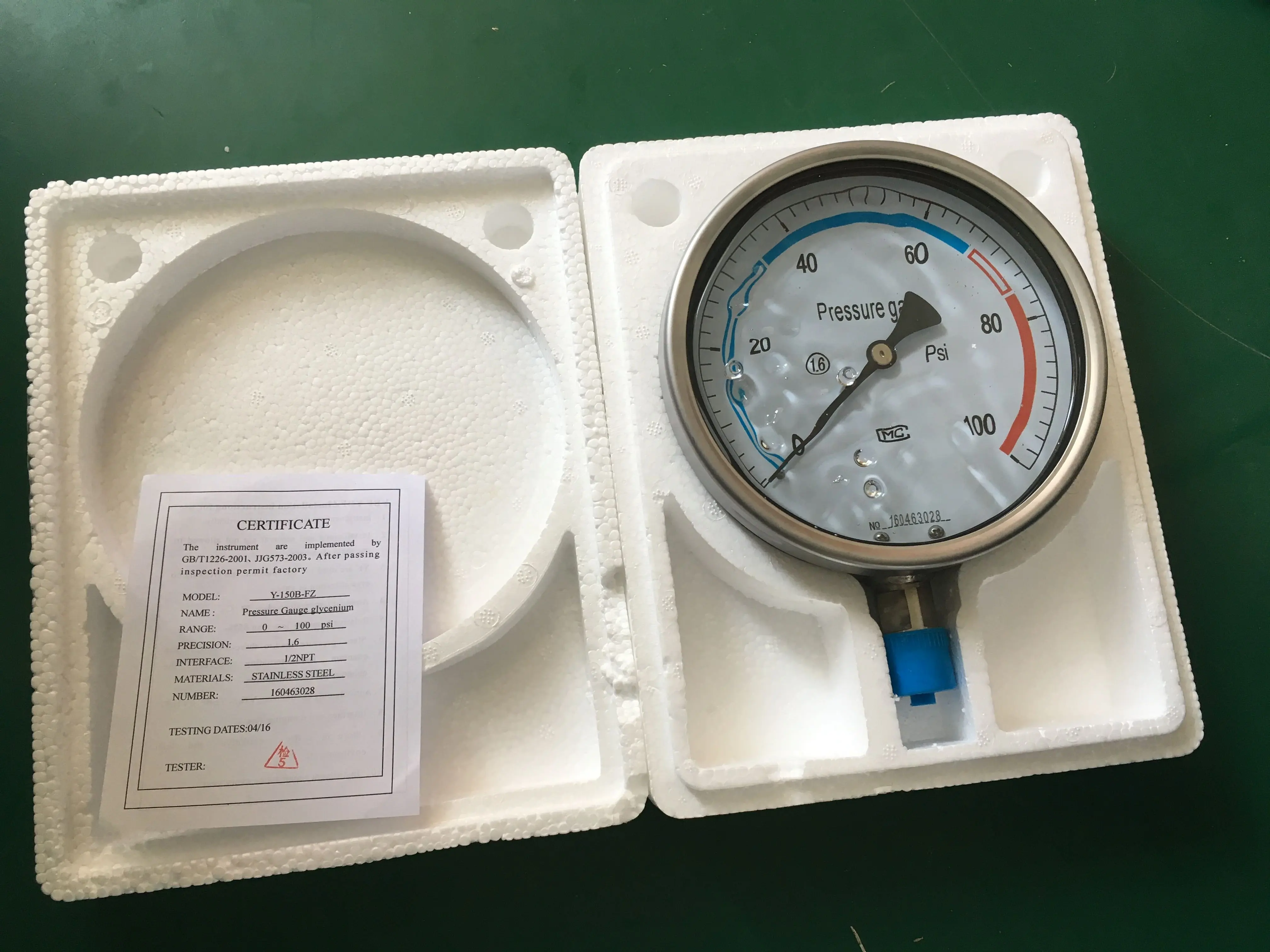 Best Price Diaphragm Manometer Diaphragm Seal Pressure Gauge - Buy ...