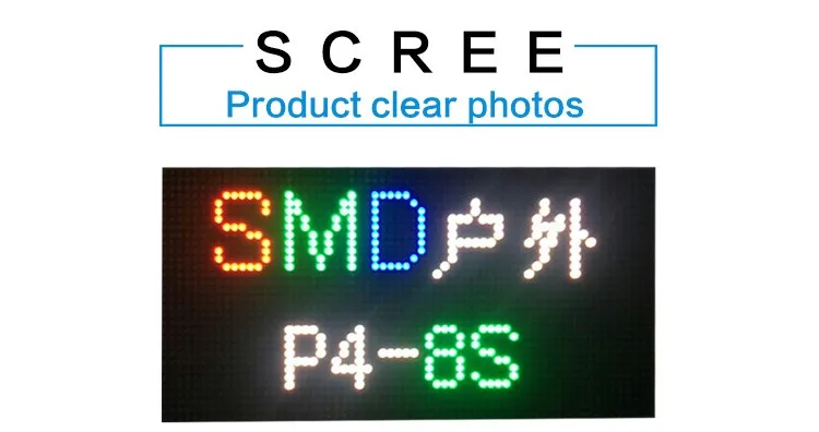 Outdoor IP65 Waterproof P4 LED Display Module 256mm*128mm| Alibaba.com