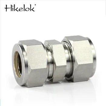 Swagelok Type Tube Fittings Stainless Steel Two Ferrules Compression Tube Pipe Fittings Union ...