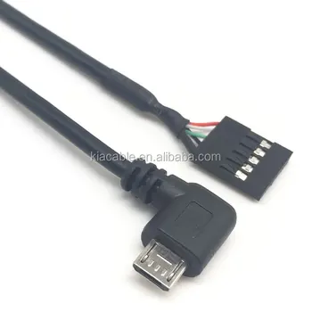 Right Angle Micro 5pin To 5pin Header Connector Cable - Buy Right Angle ...