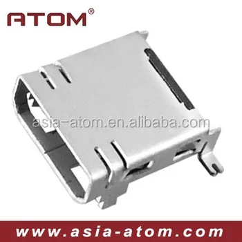 Usb Type C Socket Connector For Touch Panel Lcd Display - Buy Usb C ...