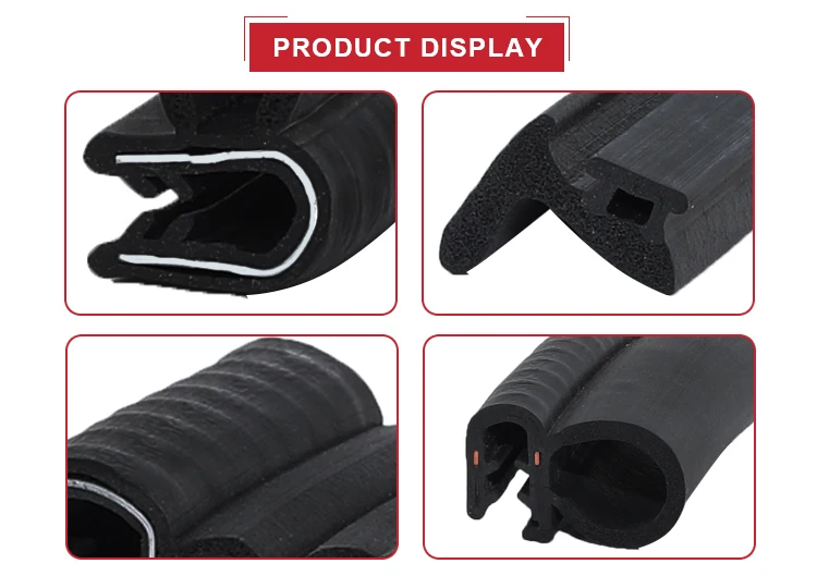 Shuangning Rubber Strip Seals - Durable Door Edge Protection