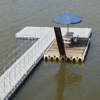 Marina Floating Dock Module Plastic Floating Pontoon - Buy Float ...