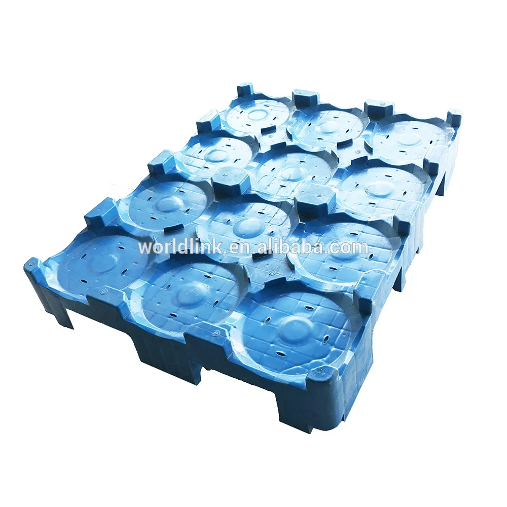 Heavy Duty Stacking Storage Plastic Bottled Water Pallet