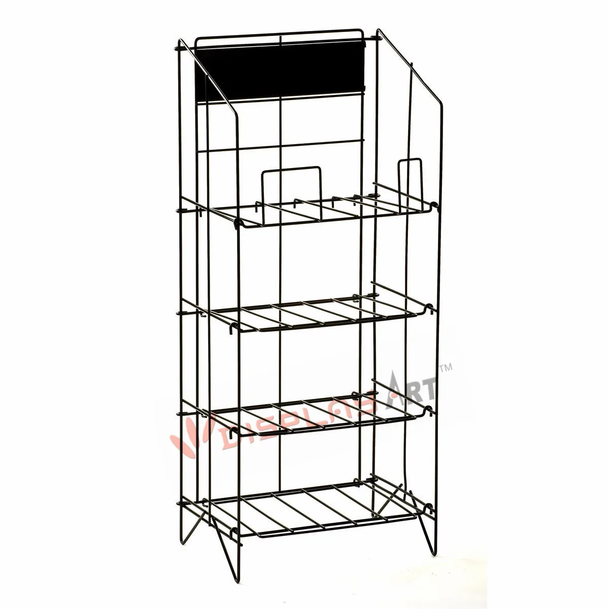 Metal Wire Newspaper Floor Display Rack| Alibaba.com