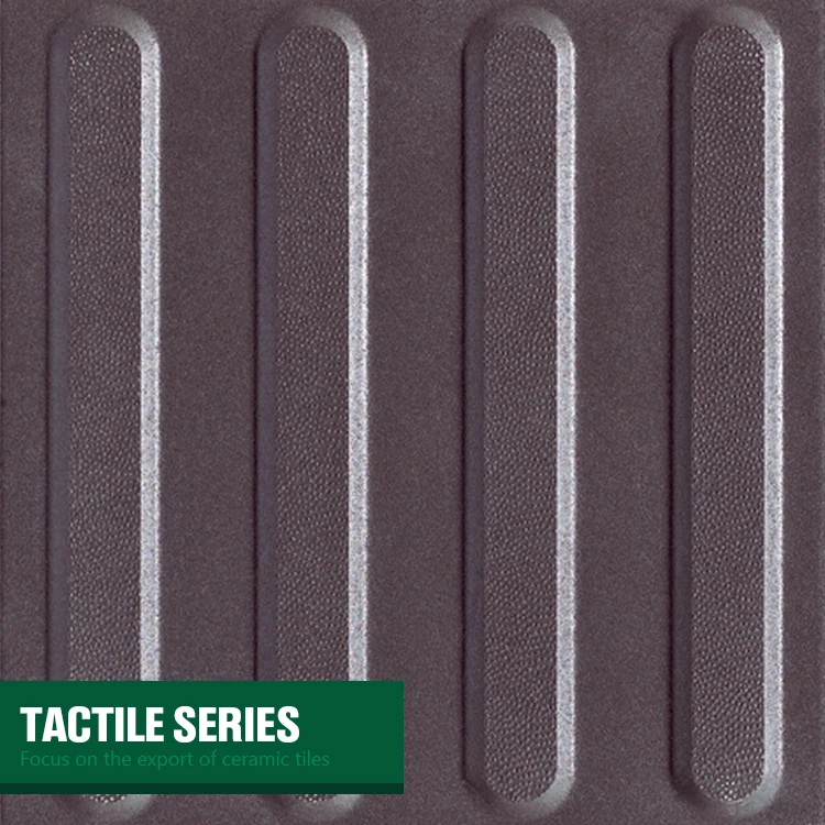 Homogeneous Tactile Square Slip Resistant Blind Ceramic Floor Tiles