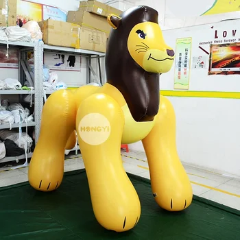 Giant Stage Decoration Lion Inflatable Advertisement Pvc Standing Toy ...