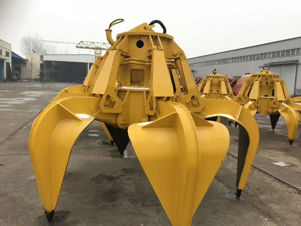 Crane Iron Scrap Grab Hydraulic Electric Grab Bucket