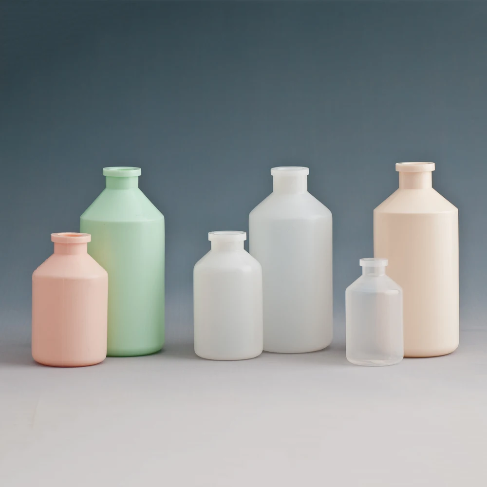 Plastic Empty Pp Or Pe Veterinary Pig Vaccine Packaging Vials 10ml 20ml ...