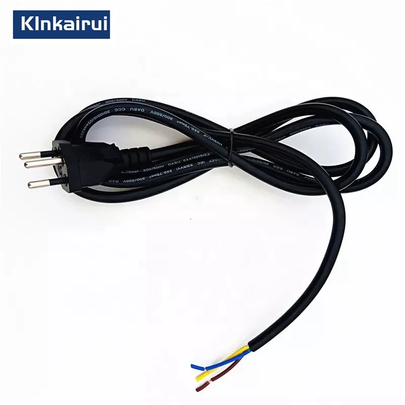 Factory Customization H05vv-f Pvc Cable Brazil Plug Power Cord With C13 ...