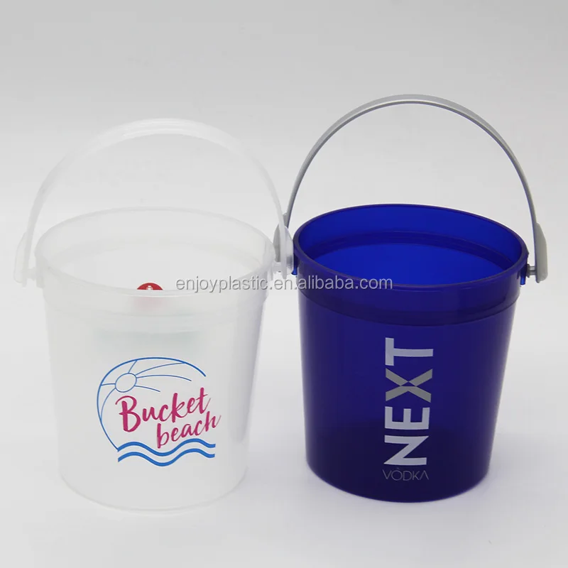 32oz Plastic Punch Bucket - Sustainable Party Solution