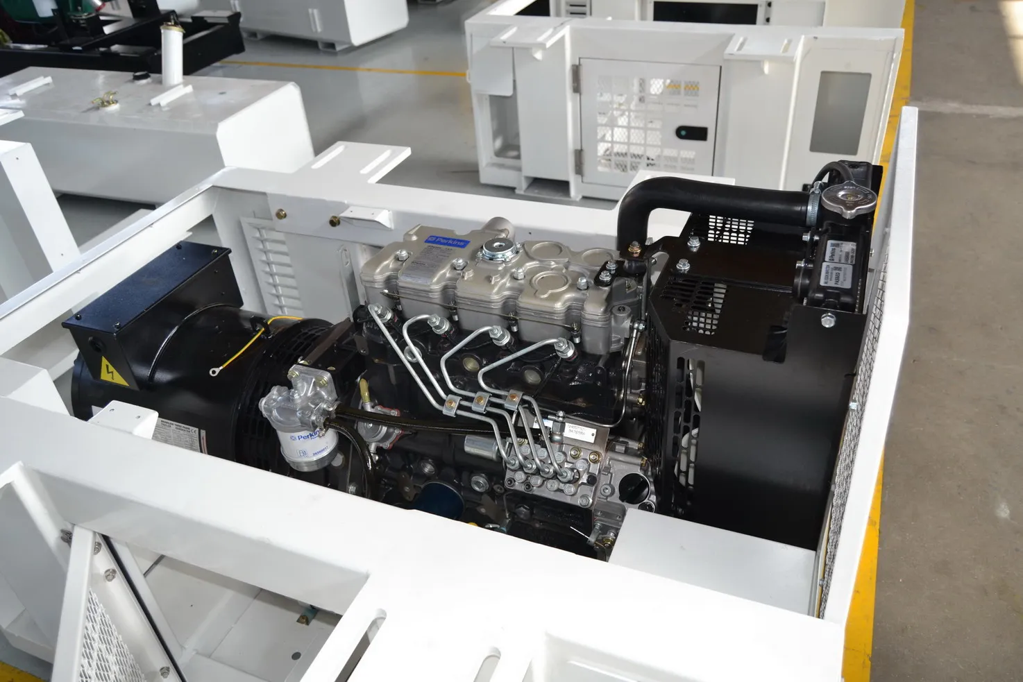 15KW Carrier Undermount Silent Diesel Genset Generator for Reefer Container