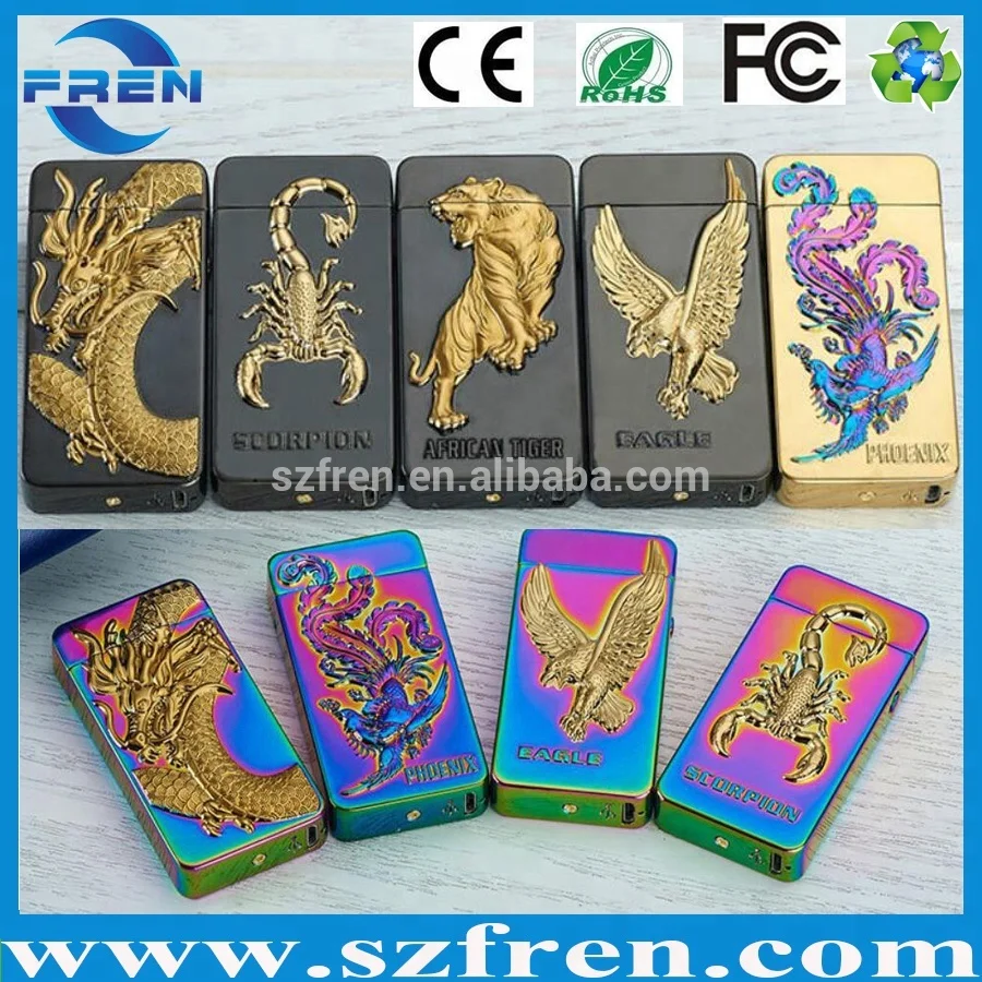 Alibaba.com: FR-603 Rechargeable Electronic USB Lighter with Dragon ...