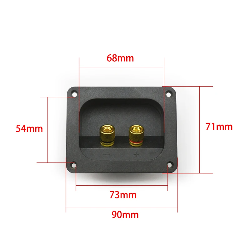 Speaker Accessories 2-way Speaker Terminal Terminal Gold Type Audio ...