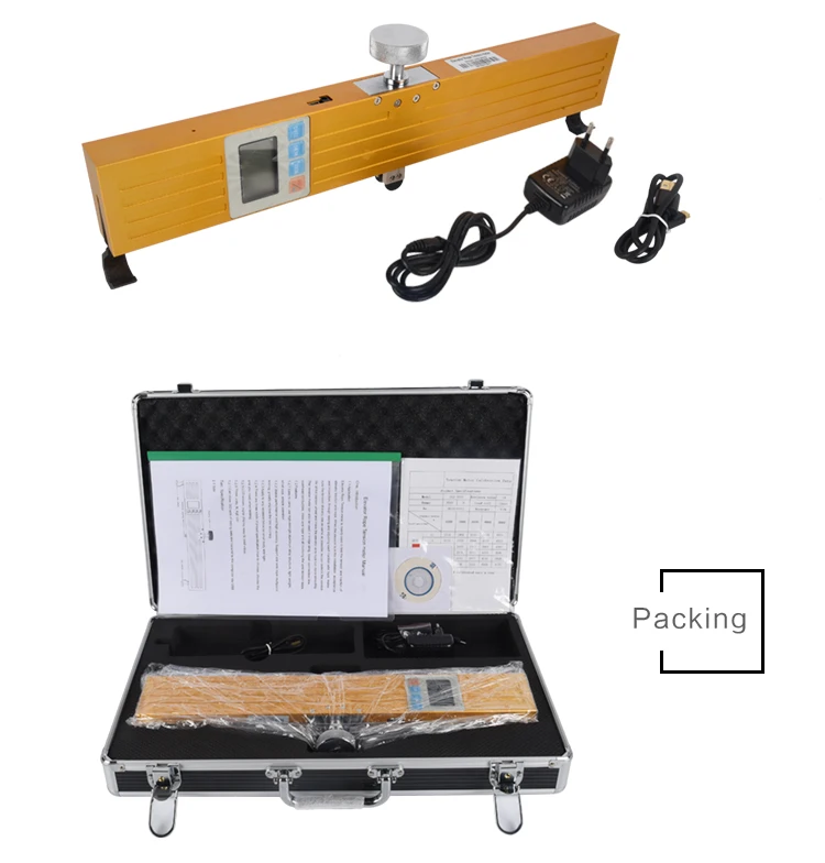 Digital 5000N Elevator Rope Tension Meter - Precision & Reliability