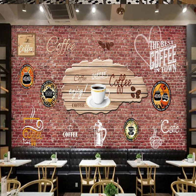 Coffee Shop Wall Design
