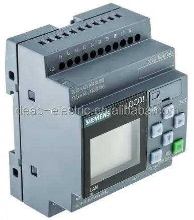 Siemens LOGO 8 6ED1055-1CB00-0BA2 LOGO! DM8 24 EXPANSION MODULE PU/I/O ...