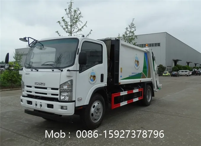 2 Tons Small Garbage Compression Truck for Africa - Durable & Efficient
