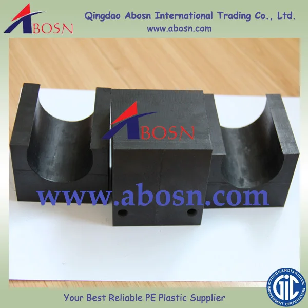 Uhmwpe Support Block For Pipe Plate/uhmwpe Manifold Block Pe Pipe ...