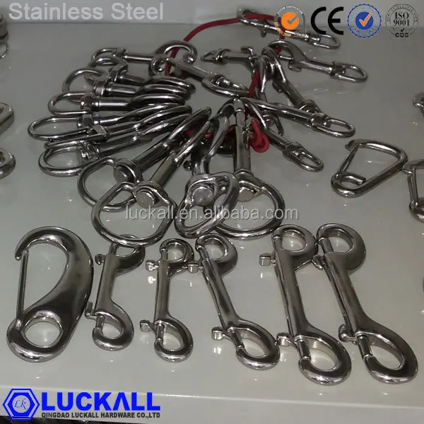 Swivel Eye Snap Hook Double Snap Hooks Brass Swivel Snaps Hooks - Buy ...