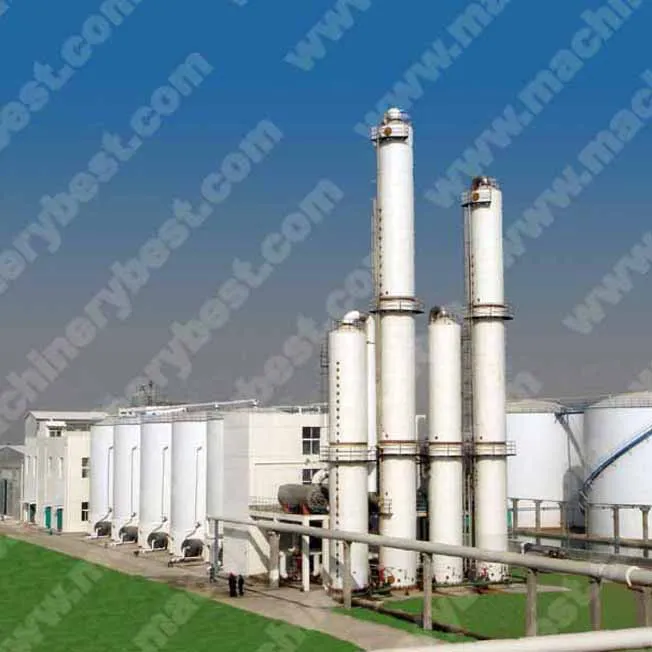 Industrial Ethanol Distillery Plant - 5000 Liters/Day Edible Alcohol ...