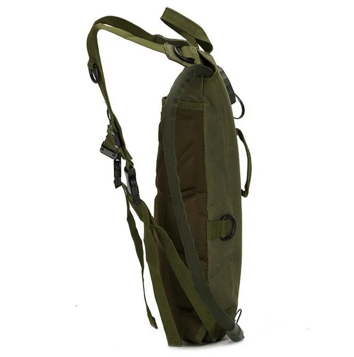 Outdoor Black Tactical 3L Drinking Water Backpack Hydration Backpack ...