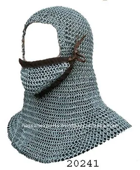 Replica Armor Chain Mail Hood - Buy Replica Armor Chain Mail Hood ...
