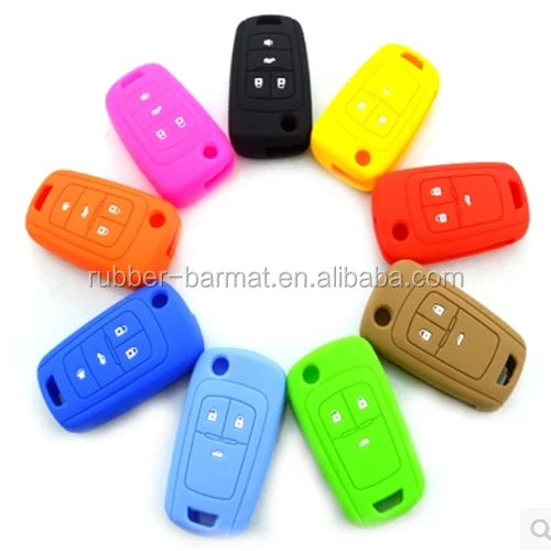 Custom Various Car Logo Models Remote Control Key Case Silicone Car Key ...