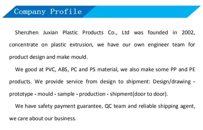 L Shape Plastic Extruded Profile - Durable PVC L Corner Profile for ...