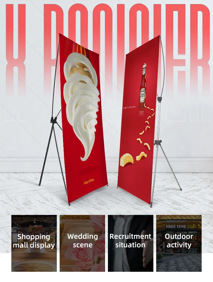 Wholesale X Banner Stands - Custom Logo & Digital Printing