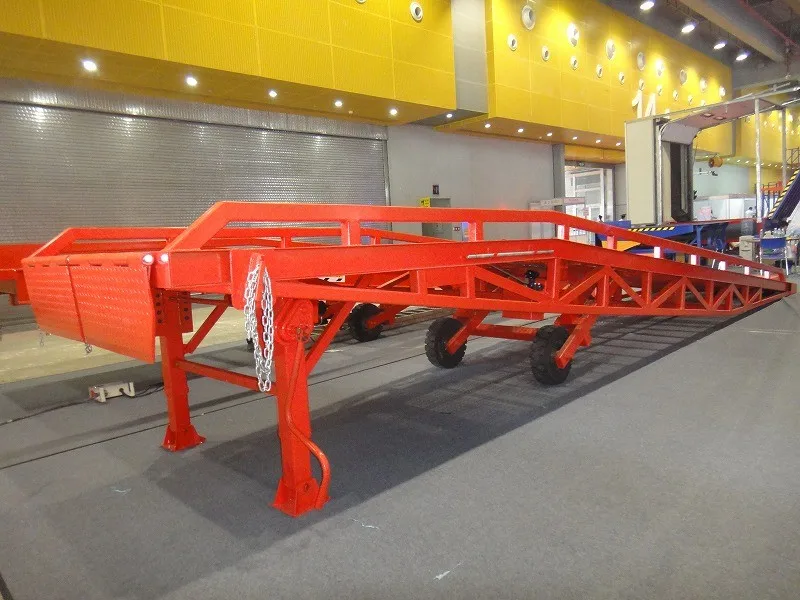 10 Ton Mobile Loading Dock Ramp Logistics Container Unloading Platform ...