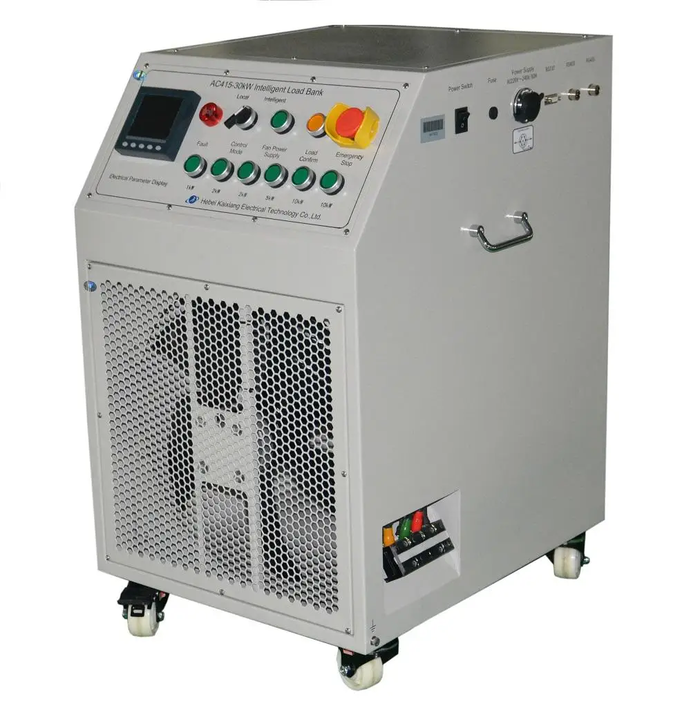 Banco De Carga Portátil De 3 Fases De 30kw - Buy 30kw Load Bank ...