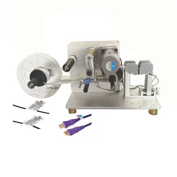 Automatic Sticker Pasting Machine Wire Cable Labeling Machine - Buy ...