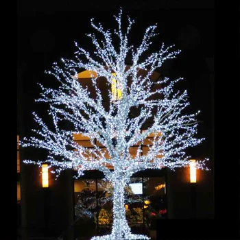Elegant Outdoor White Lighted Christmas Trees Led Motif Tree - Buy ...