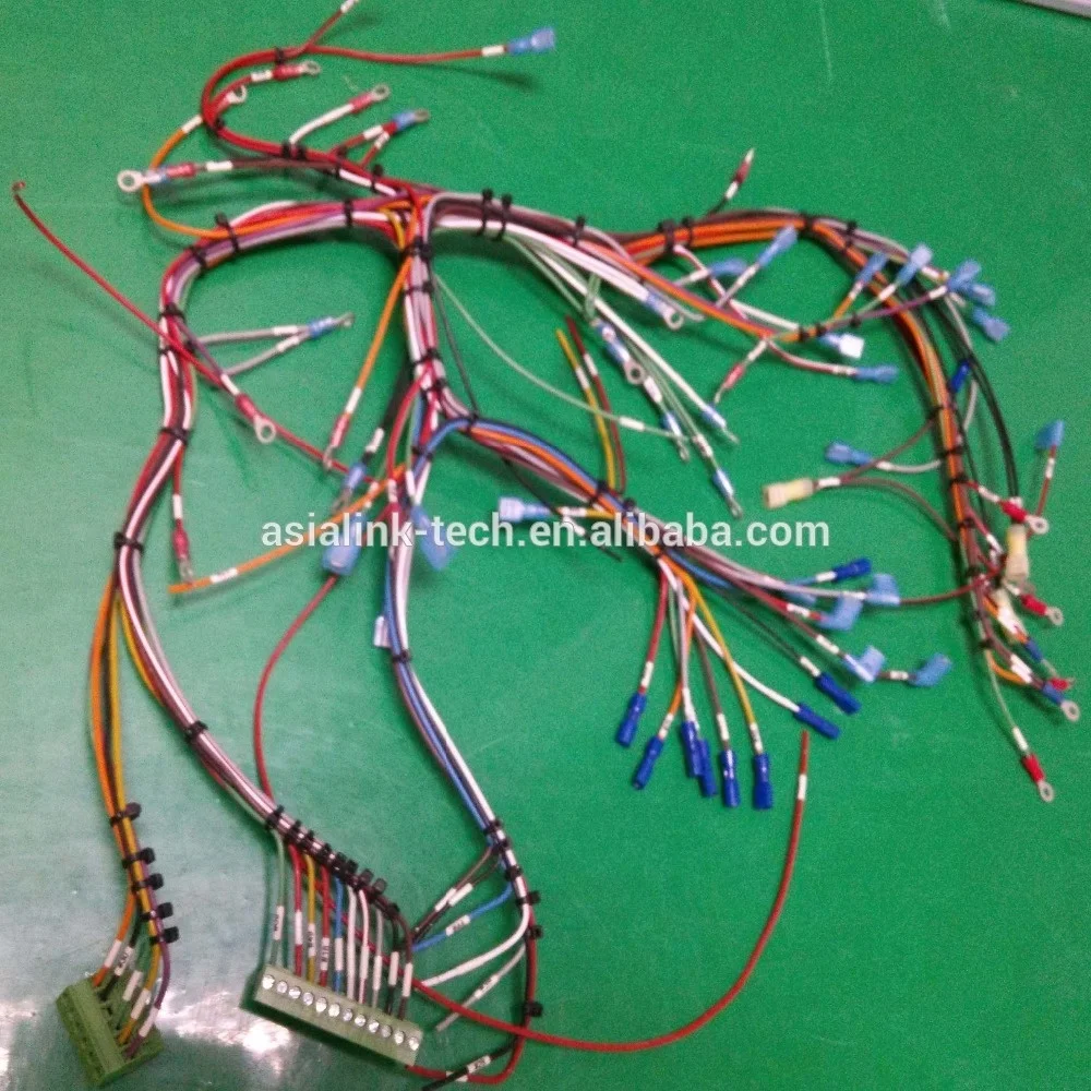 Automotive Copper Core Wire Harness with PVC/Nylon/Rubber Insulation ...