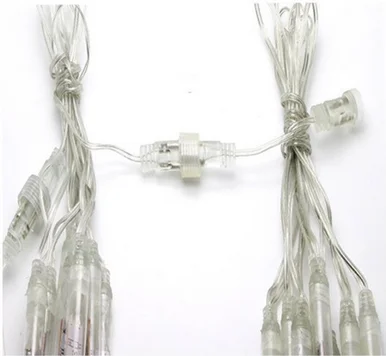 Outdoor Christmas Reindeer Rain Led Mini Snowfall Light Tubes Lighted ...