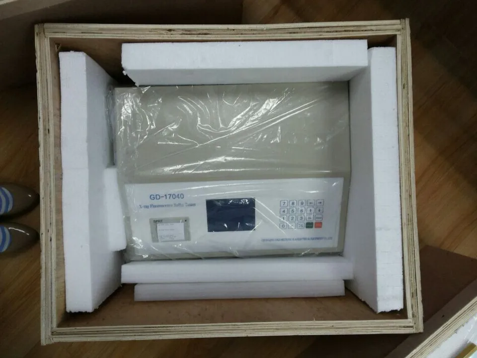 Petroleum Products Sulfur Content Tester/astm D4294 Xrf Sulfur Analyzer ...