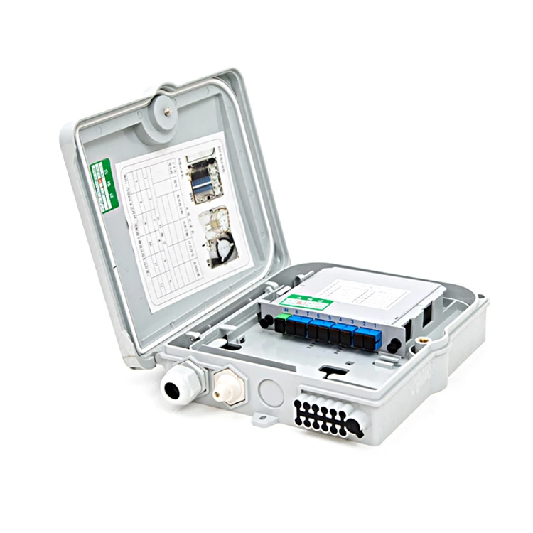 Im freien Wasserdichte FTTH Mini 8 Core Lwl-verteiler für LGX Optischen ...
