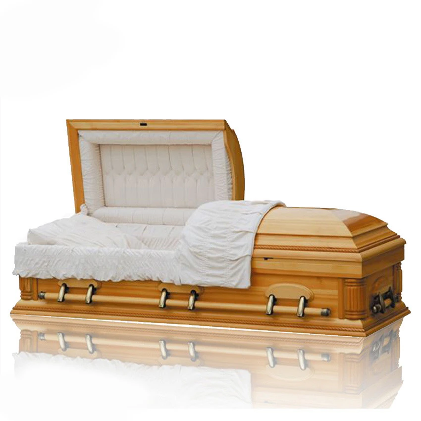 JS-A272 Funeral China Glass Casket Wine Bottle Caskets